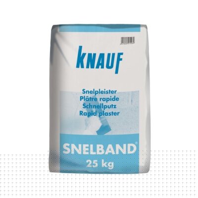 Knauf Snelband gipspleister 25kg kopen? (TIP) | Online-Bouwmaterialen.nl