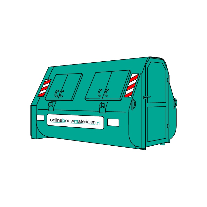 Afvalcontainers huren? (TIP) | Online-Bouwmaterialen.nl